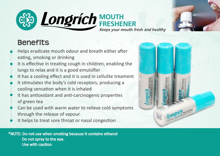 LONGRICH MOUTH FRESHENER - Longrich Grace