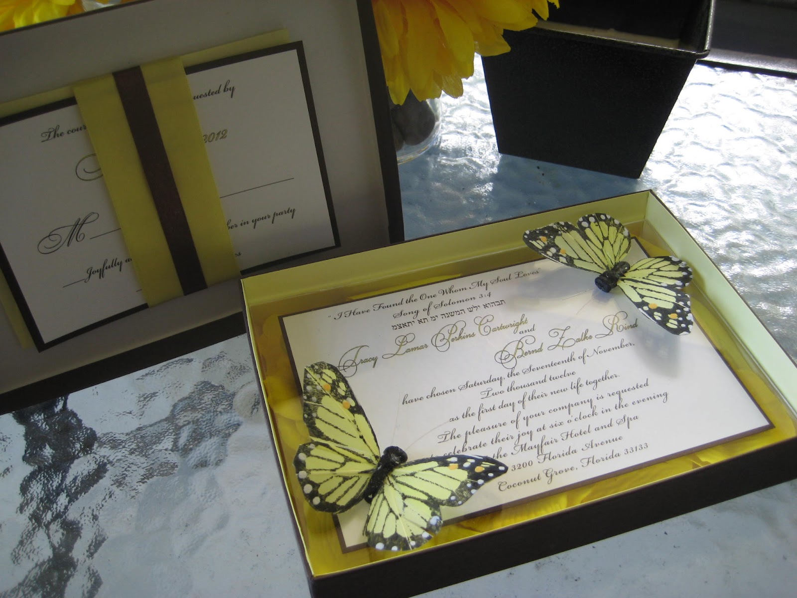 Revelry Invitation Studio Chatter: Acrylic Boxed Invitations with ...