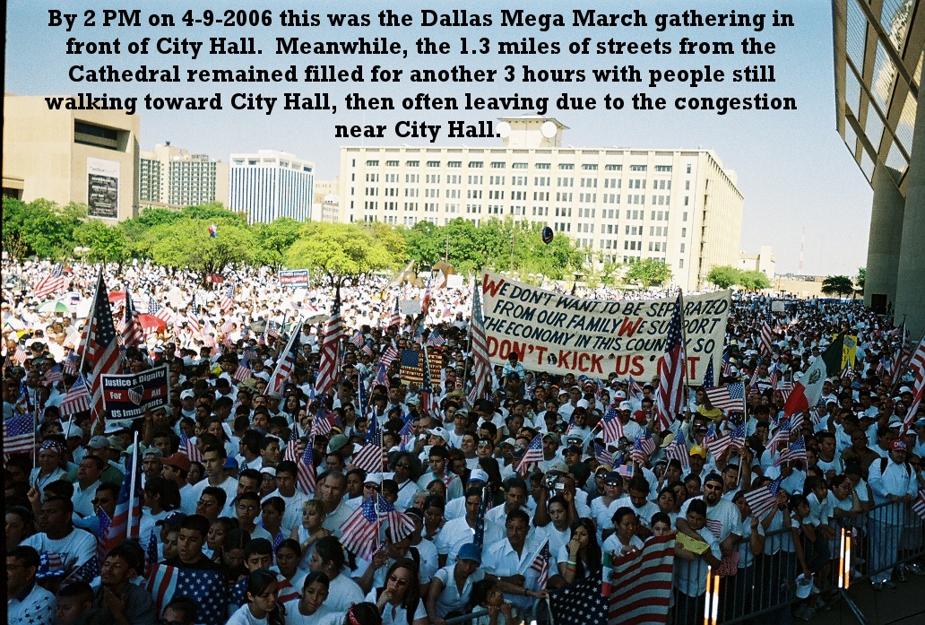 Dallas Redistricting 2011: 1963 Washington Civil Rights March & 2006 ...