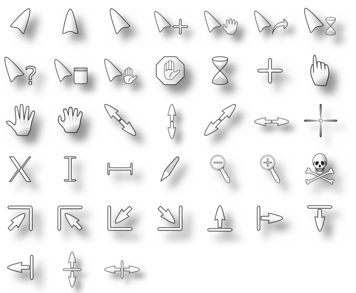 How to change the color of mouse cursor on linux mint 19 - bxeprogressive