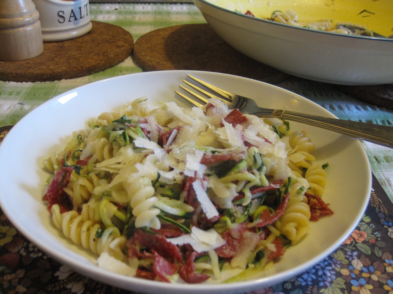 Salami On Pasta at Elisa Champagne blog