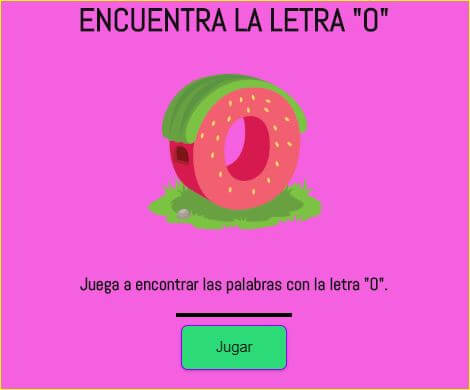Jugando y aprendiendo juntos: Aprendo a leer y a escribir. La O