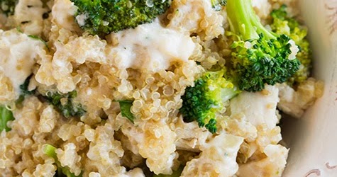 {southern bliss blog}: {Creamy Broccoli and Chicken Quinoa Casserole}