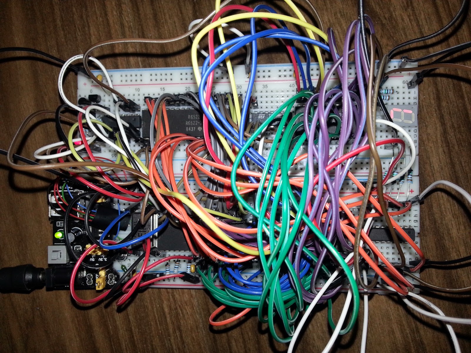 LC64 -a modular PLCC 6502 computer & CBM Stuff: First breadboard-computer