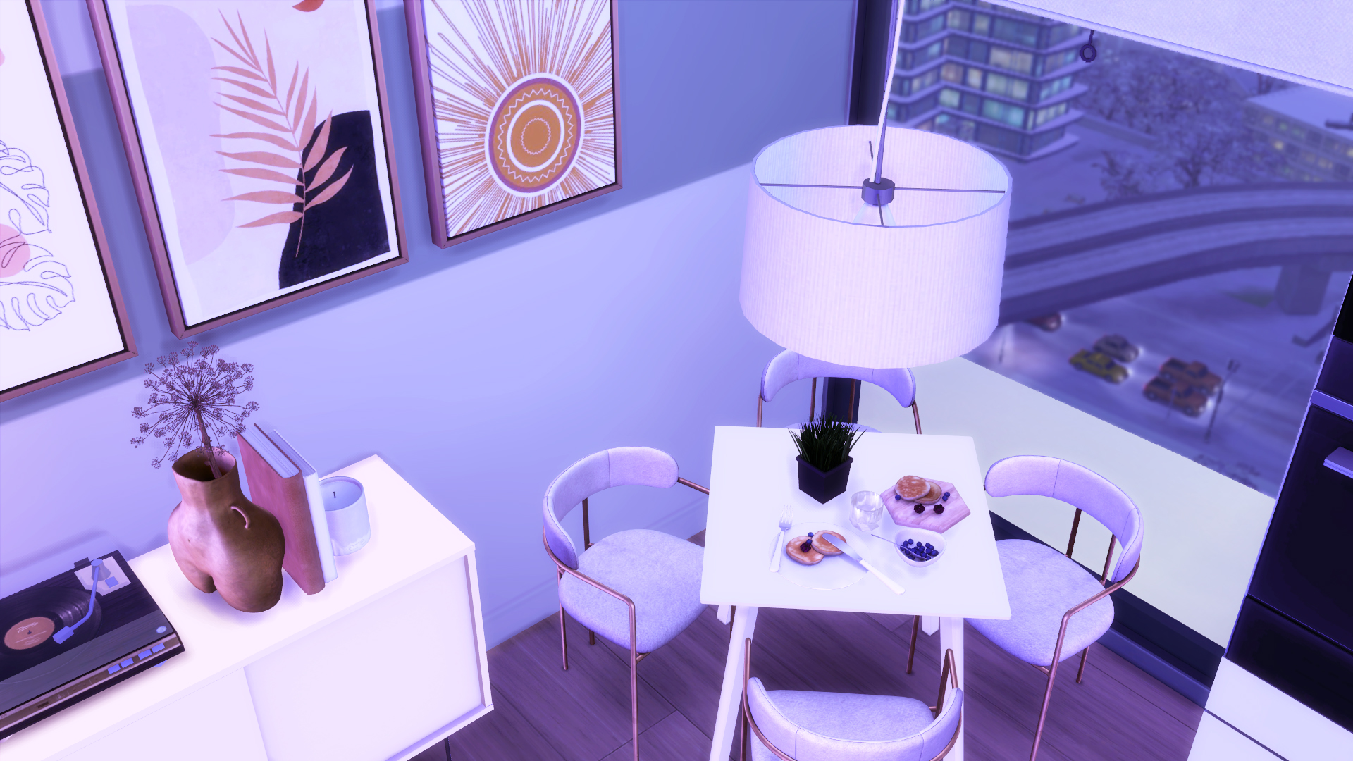 SIMS 4 - SINGLE MOM WITH NEWBORN TINY APARTMENT | DL+CC | STOP MOTION ...