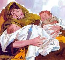 Esau And Jacob Were Born To Isaac And Rebekah ~ Bible Stories