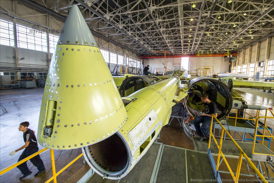 Asian Defence News: Russian Su-35 production line - 1