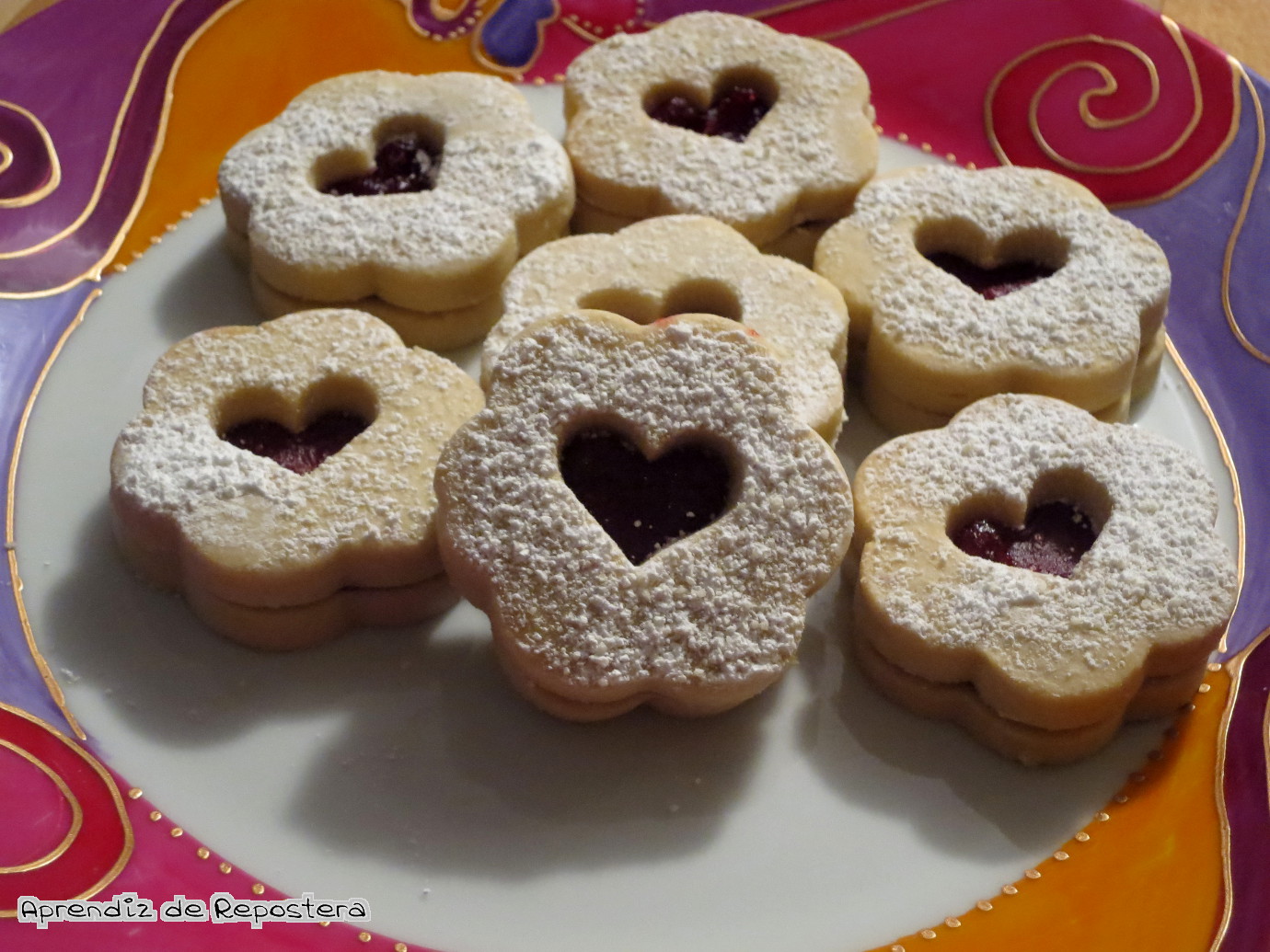 Aprendiz de Repostera: Galletas rellenas de Mermelada