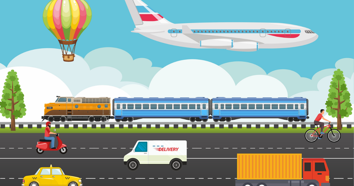 Modes of Transportation Worksheets