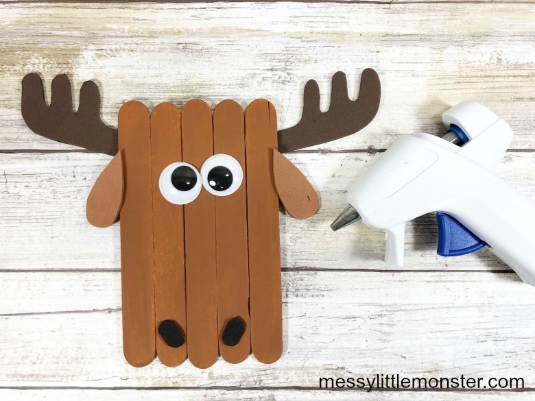 Popsicle Stick Arctic Animal Crafts - Messy Little Monster