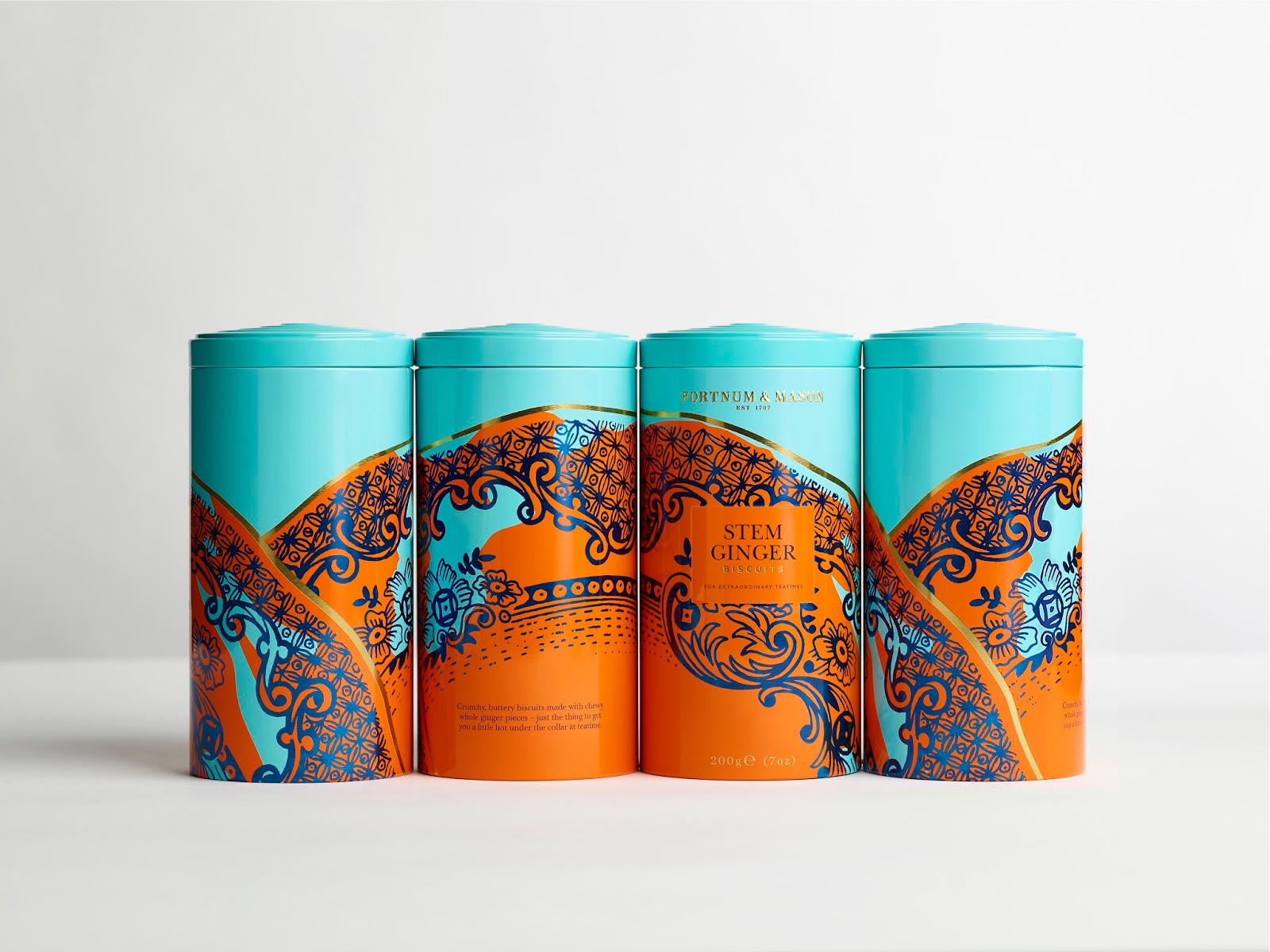 Fortnum & Mason’s Biscuits Redesigned on Packaging of the World ...