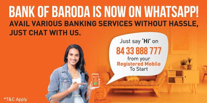 Bank of Baroda (BOB) WhatsApp banking facility for check balance and ... Bank of Baroda (BOB) WhatsApp banking facility for check balance and ...