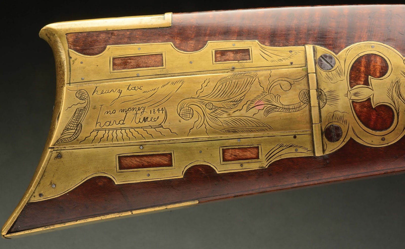 Contemporary Makers: Andrew Young Signed Kentucky Rifle, Inscribed ...