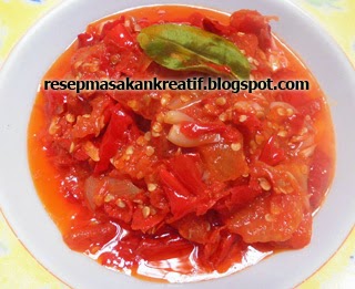 Resep Sambal Merah Padang