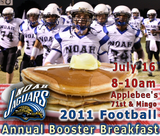 NOAH JAGUARS FOOTBALL: Football Breakfast Gathers 200 Supporters