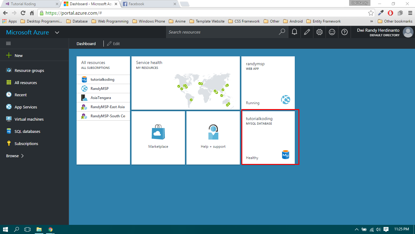 Membuat Database MySQL di Microsoft Azure - Tutorial Koding