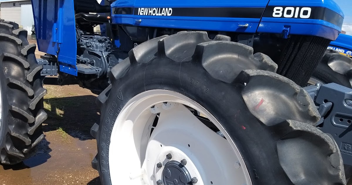 MAQUINARIA AGRICOLA INDUSTRIAL: (TRACTOR REAL) Tractor New Holland 8010 ...