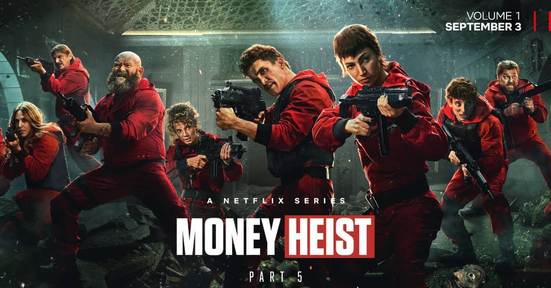 Money Heist Season 5 Vol.1, 2 Netflix Release Date, Cast, Review ...