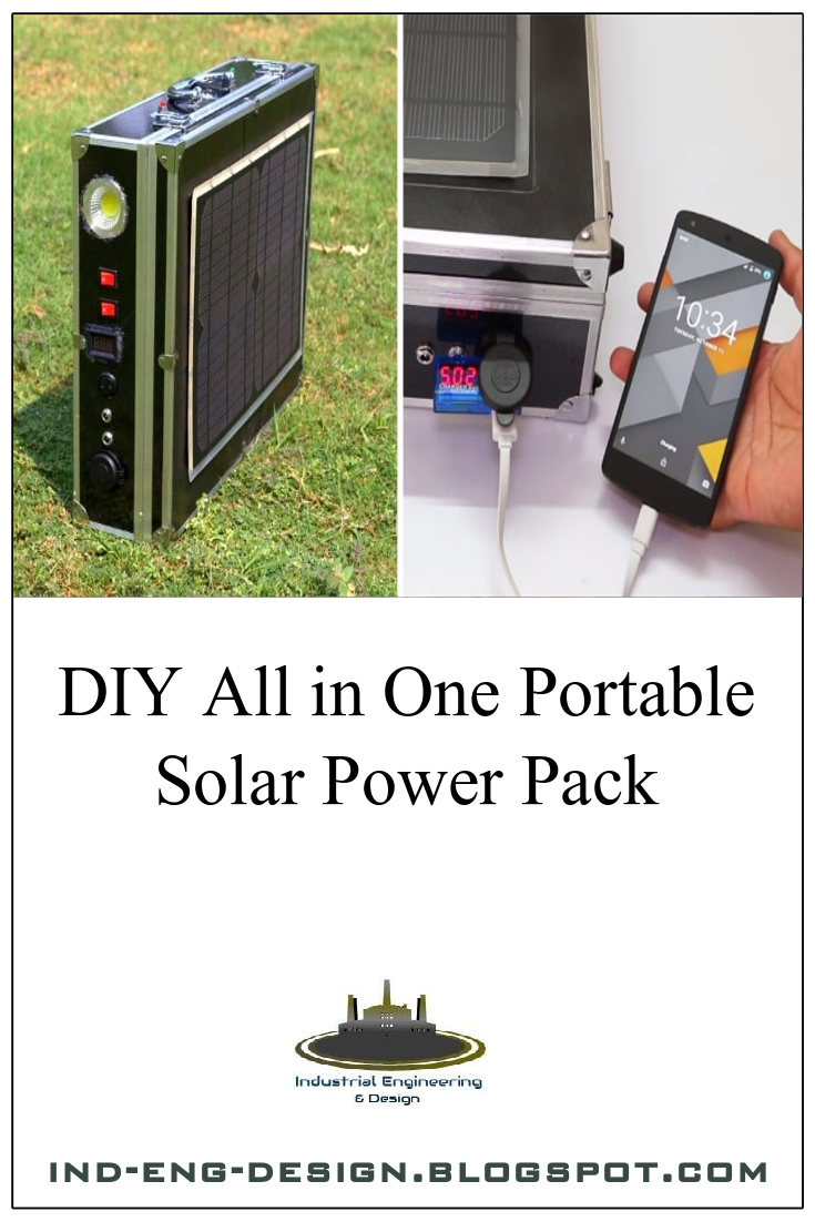 DIY All in One Portable Solar Power Pack | MagOne 2016