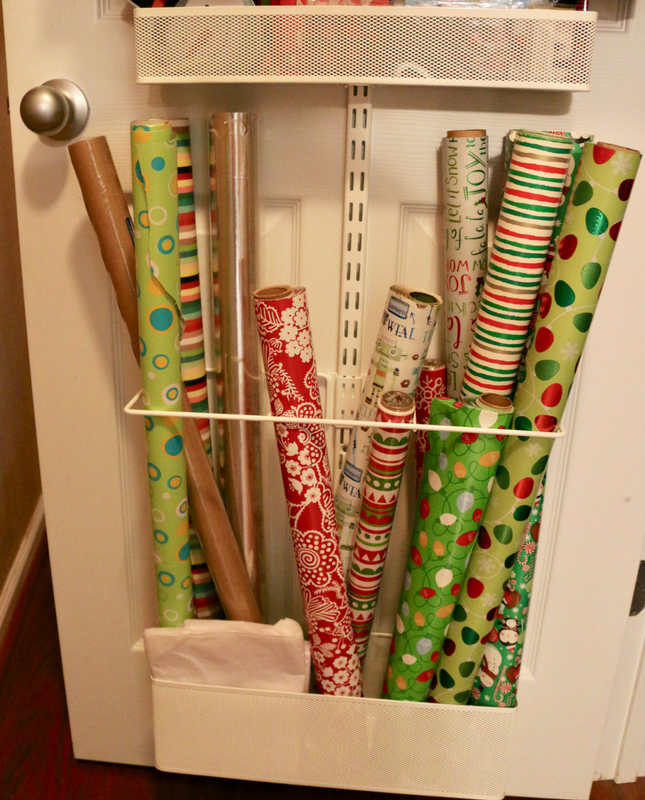 How I Organize | Wrapping Paper - My Glittery Heart