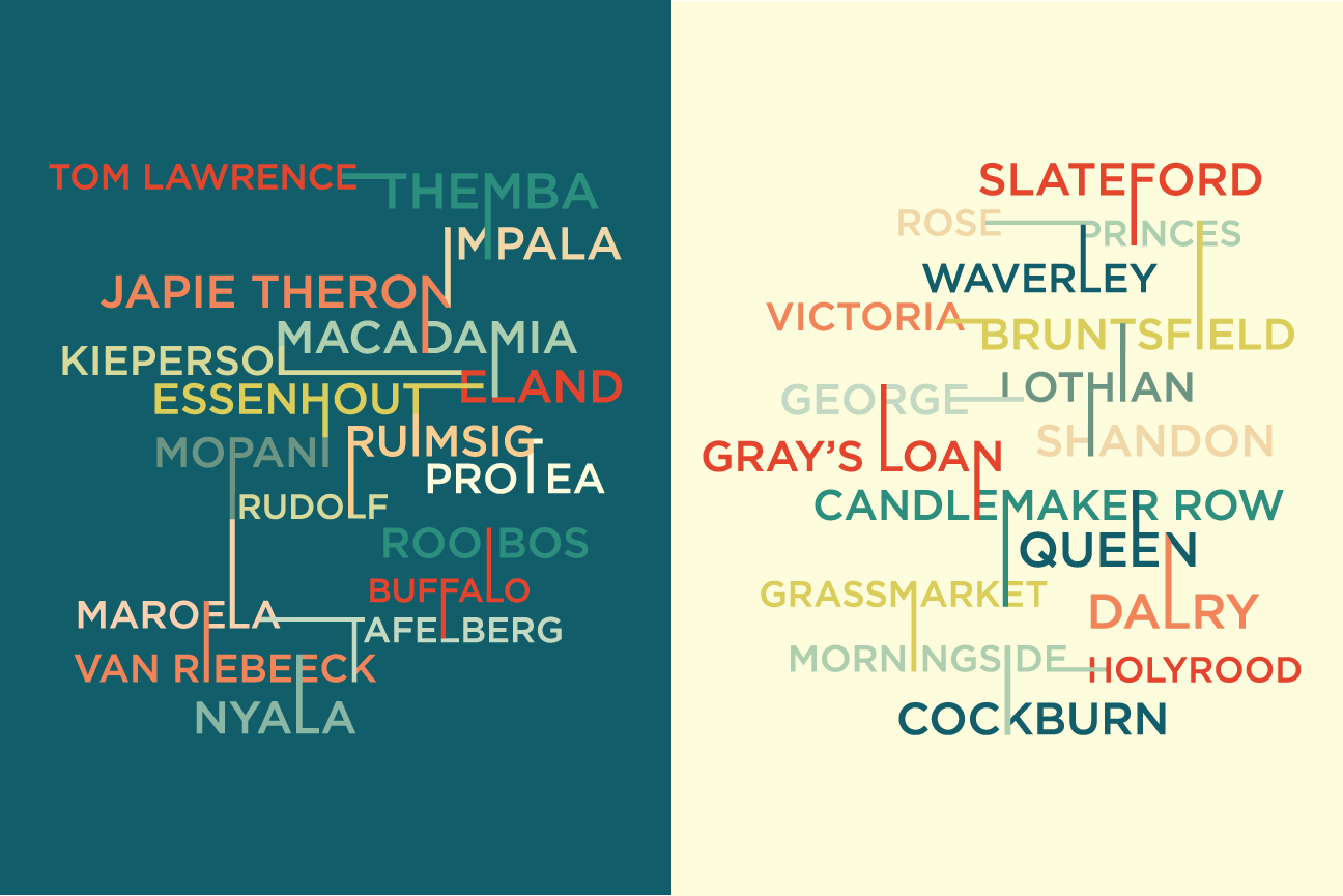 There and Here: Street Names