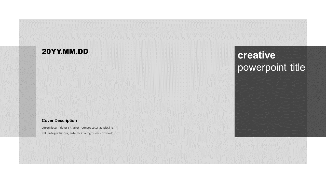 Overlay Rectangle PowerPoint Templates - PowerPoint Free