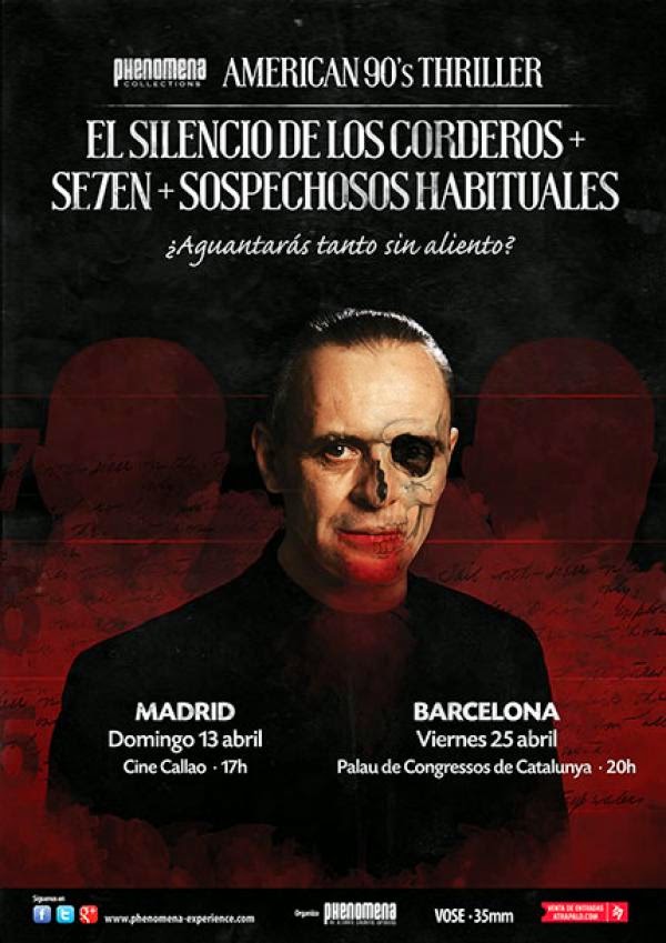 Phenomena Experience nos ofrece una sesión de thrillers 90's ...