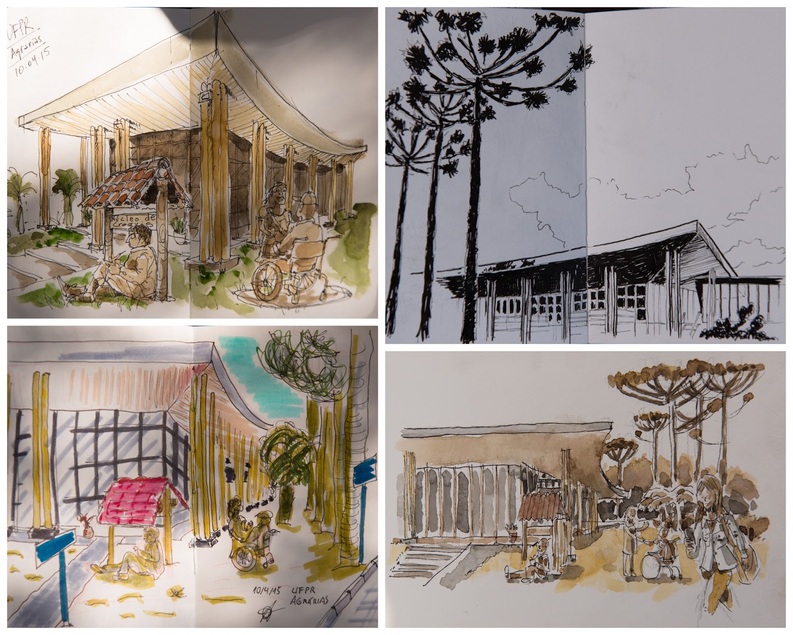 Mini croquis das Agrárias