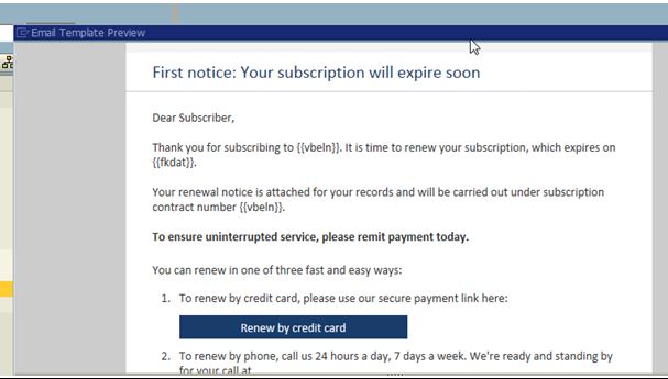 SAP ABAP Central: E-Mail Templates in S/4 HANA