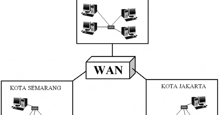 Macam - Macam jaringan komputer: WAN (Wide Area Network )