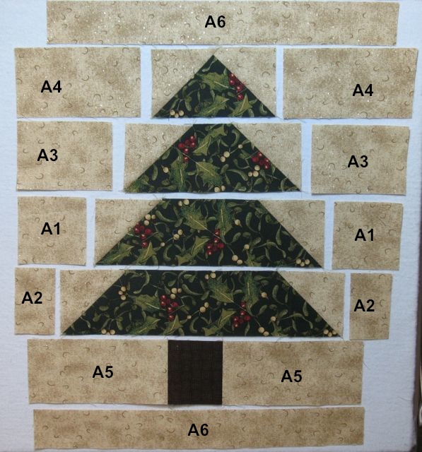 Neighborhood Quilt Club: Tree - Quilt Block Tutorial