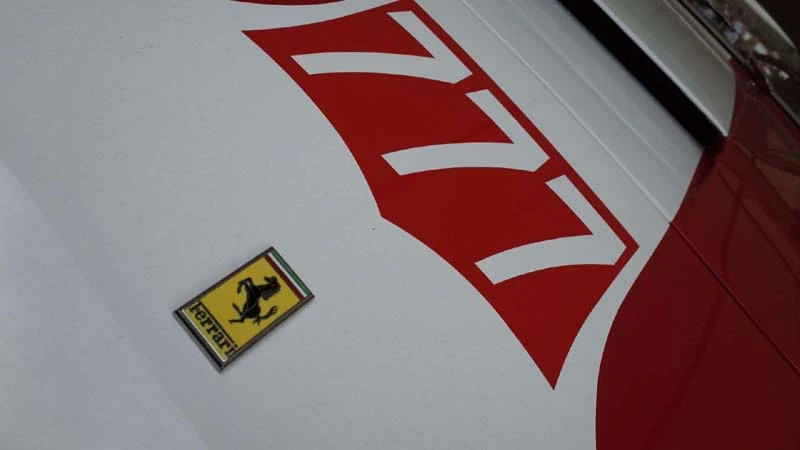 The ultimate classic Ferrari number plate is up for sale