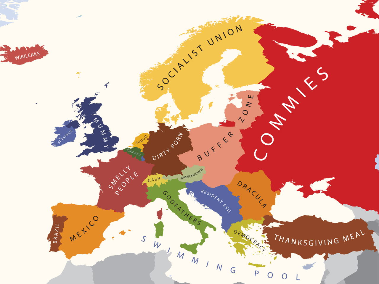 The Globalization Times: The geography of prejudice. Europe According ...