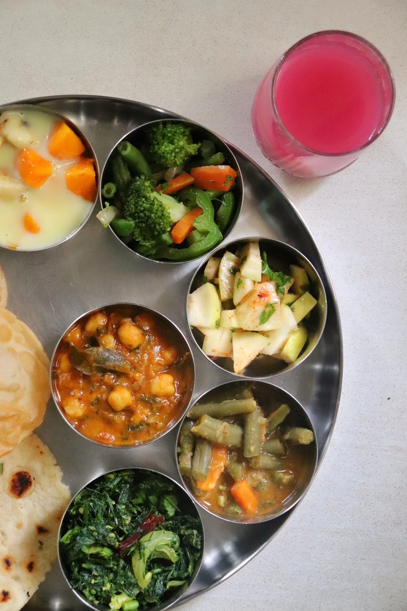 A vegetarian platter to drool upon