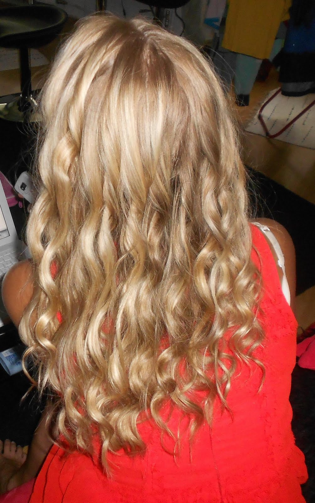 Viu: Locks with cone curling iron (Babyliss Easy Curl)