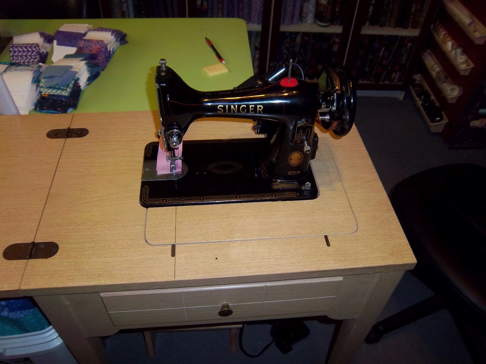 In the desert: My "New" Singer 99K