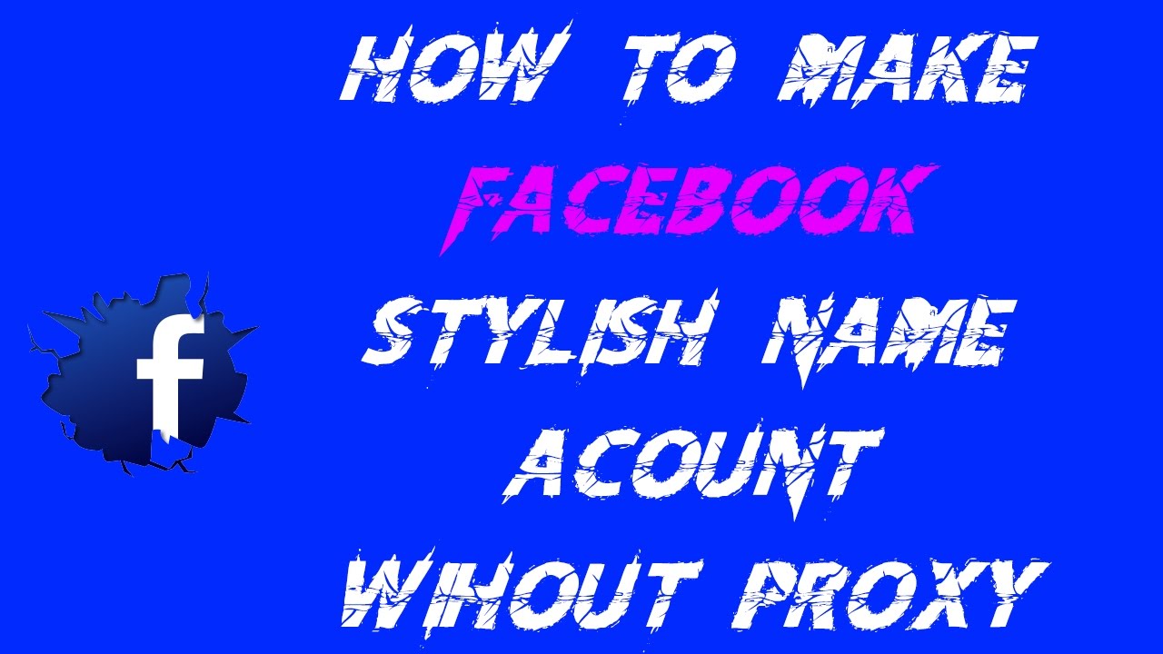 How To Make Stylish Name ID On FB how-to-make-stylish-name-id-on-fb