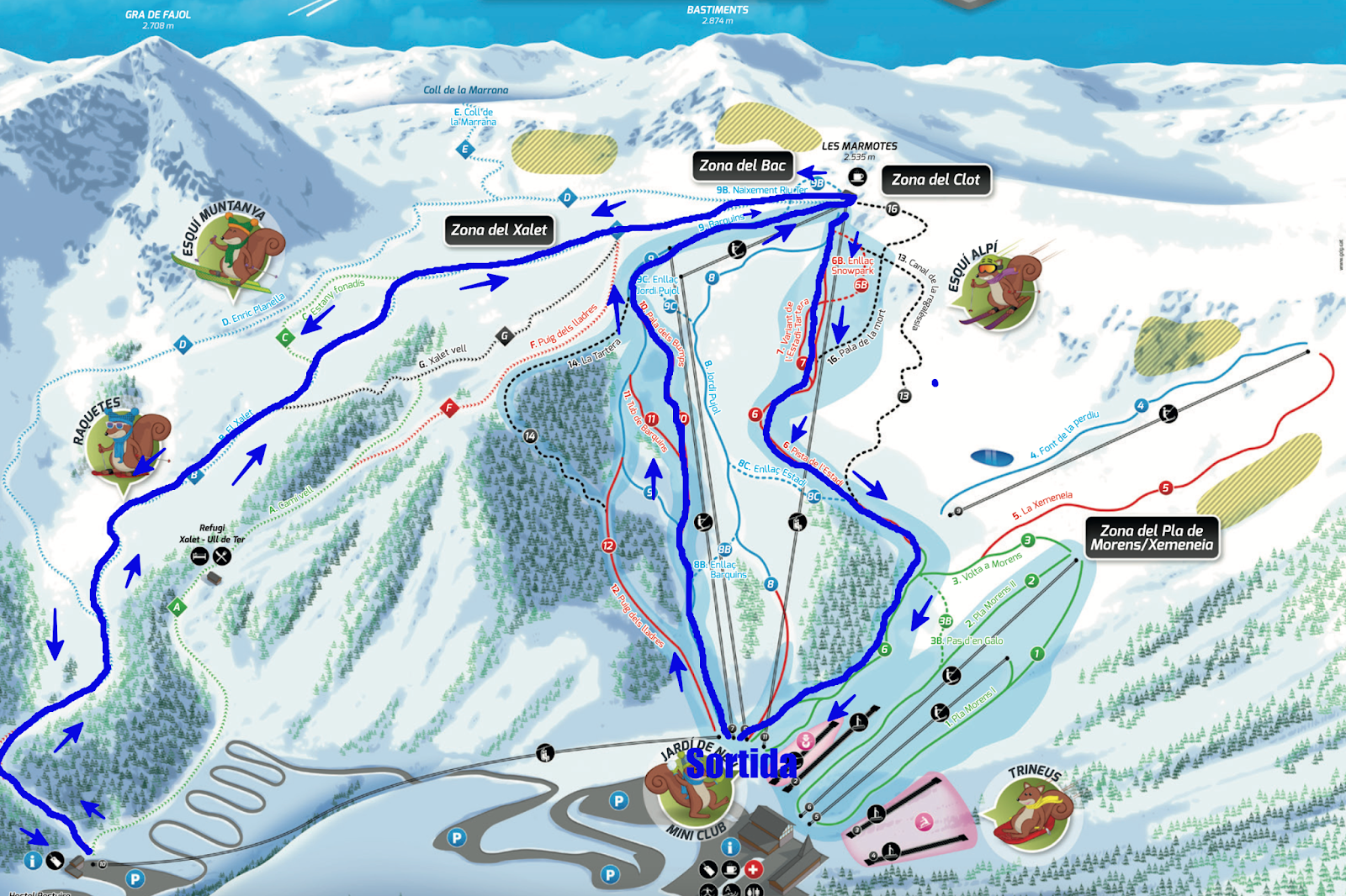 Sortides a Muntanya: Sumant metres a Vallter 2000.
