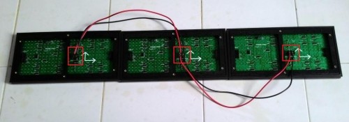 TEKNIK ELEKTRONIKA INDUSTRI: Cara Membuat Running Text LED Sederhana