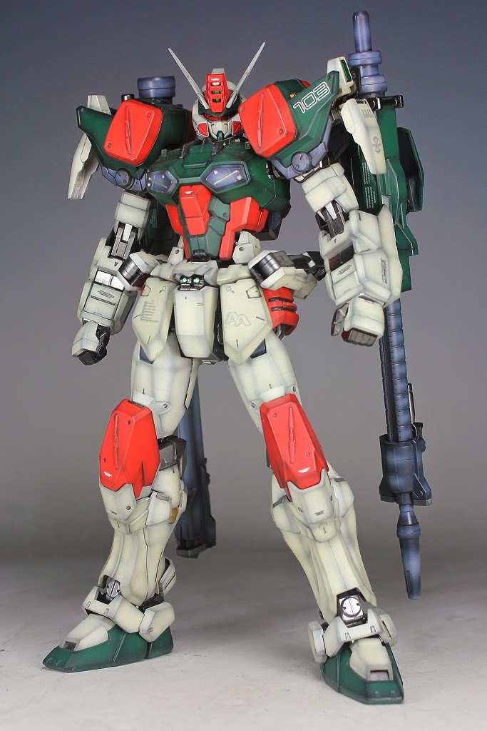 MG 1/100 Buster Gundam Painted build