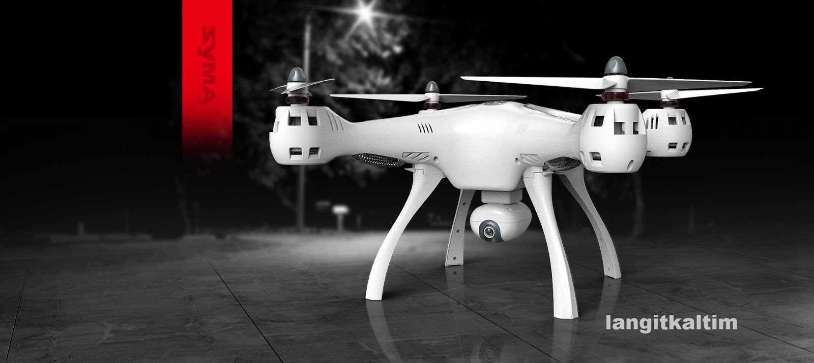 Drone Syma X8 Pro Drone GPS Dari Syma - LANGIT KALTIM