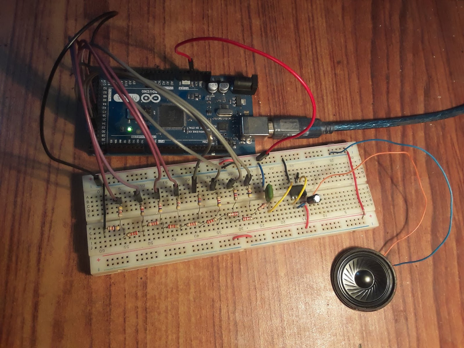 Generate Audio using Arduino using R-2R DAC and LM358 Operational ...