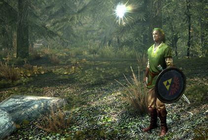 Skyrim mod allows you to play as Link!