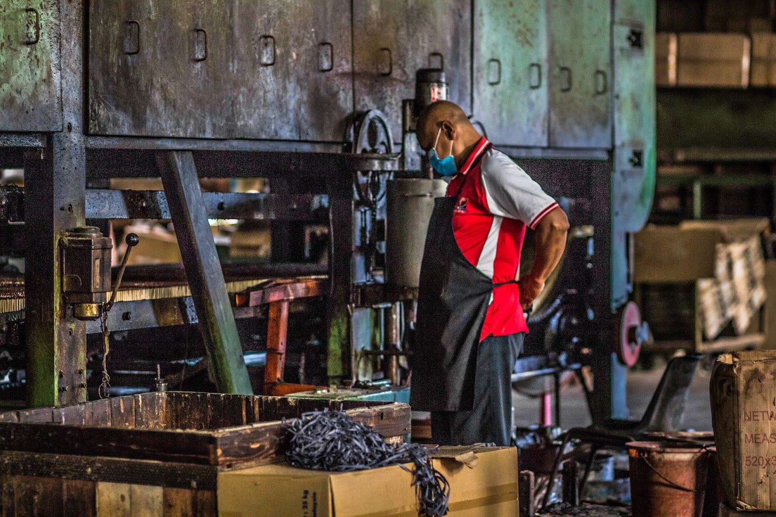 Visiting Kelantan Match Factory - She writes