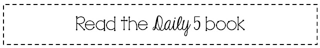 Firstie Favorites: How to Get Started with Daily 5: What to do before ...