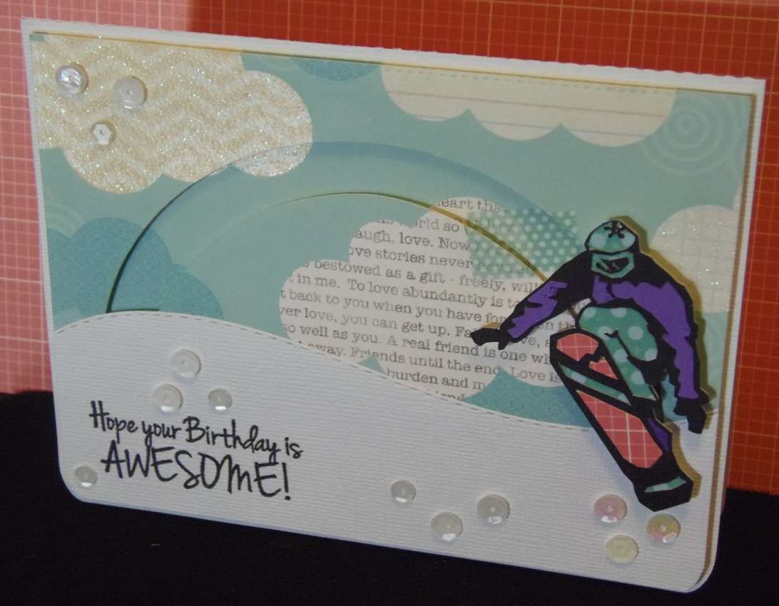 Craft with Bee: Snowboarder