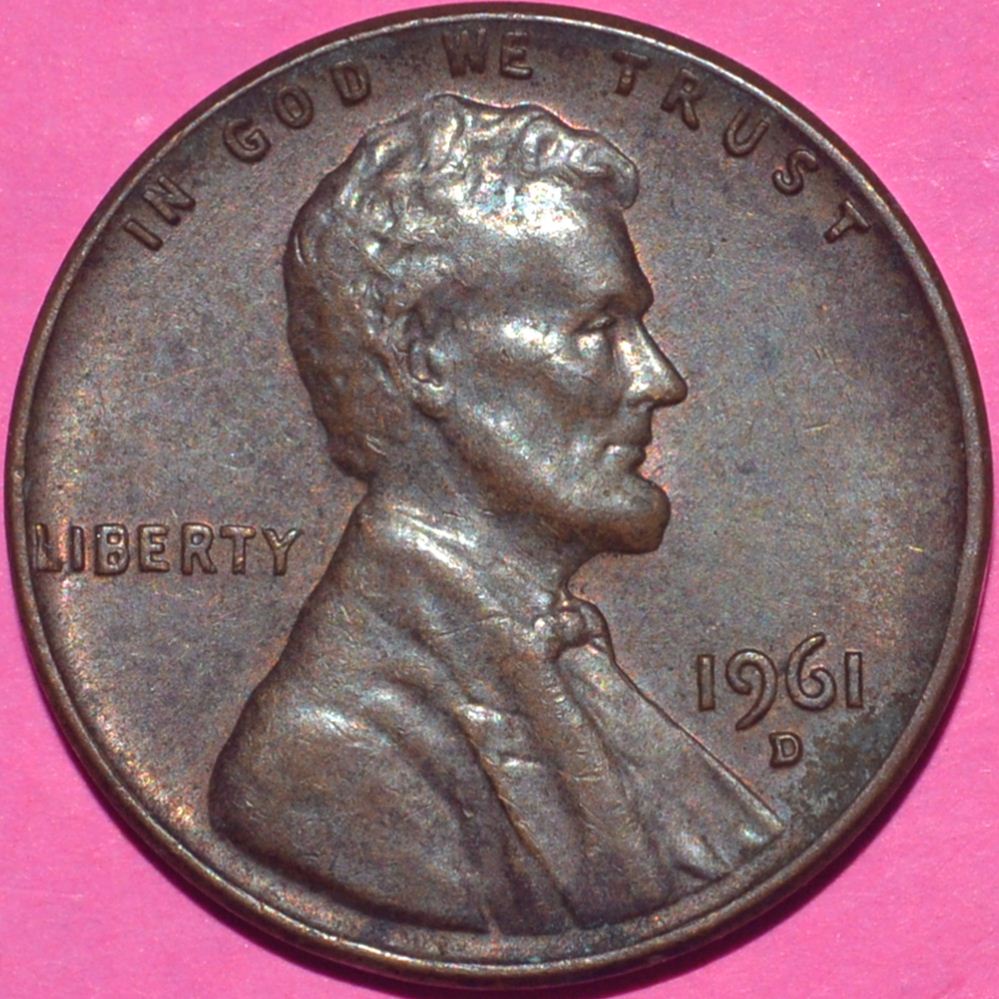 Galeri Sha Banknote: OFF CENTER ERROR ONE CENT USA 1961