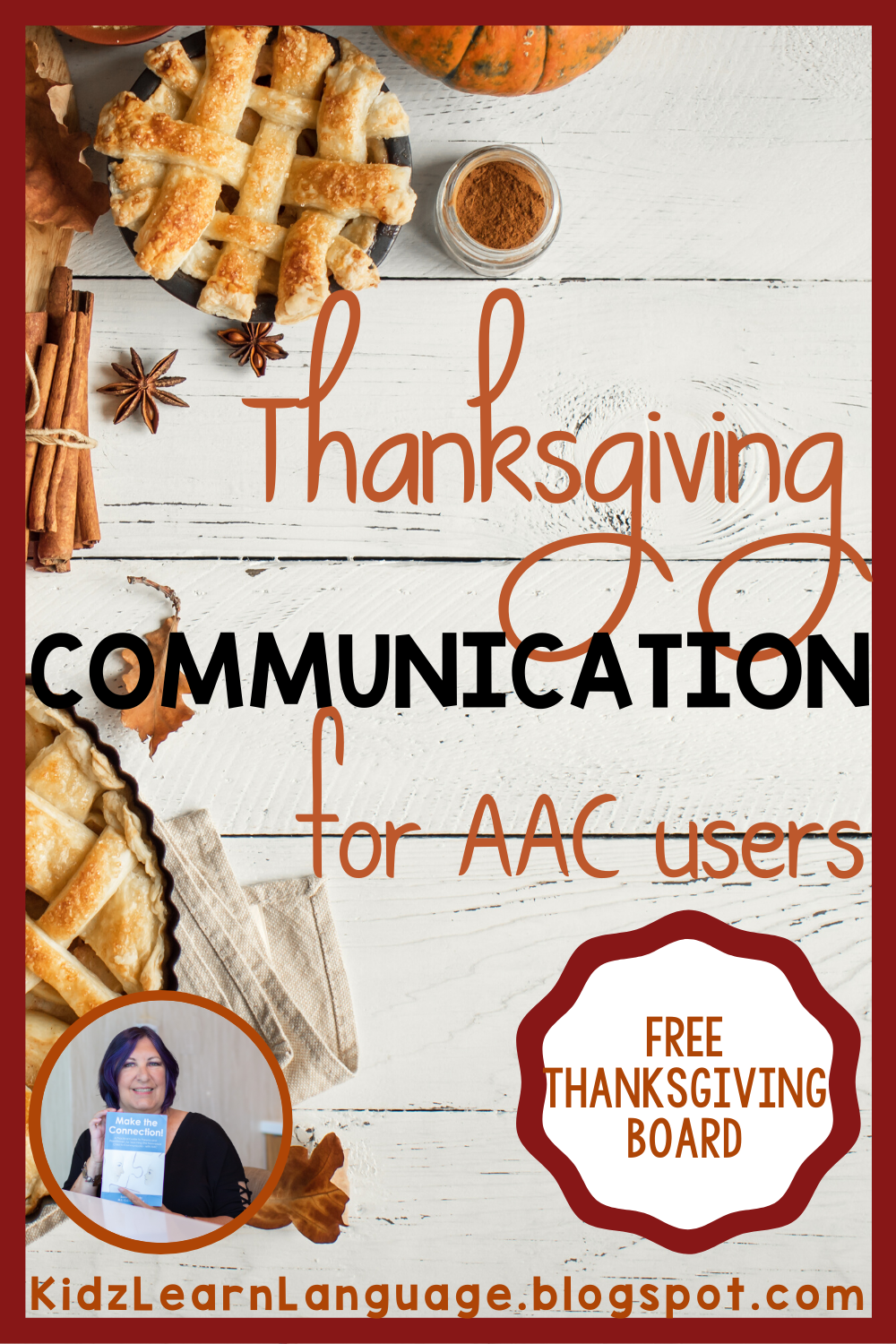 Can Your AAC User Speak Up at the Thanksgiving Table? Here is a FREE ...