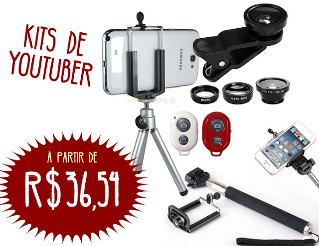Kits de Youtuber | Facilitando a vida de todo mundo que usa uma câmera
