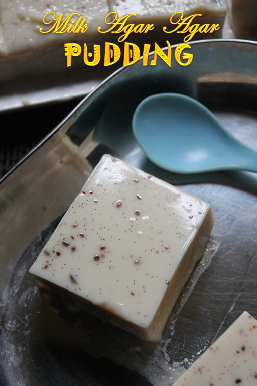 Vanilla Agar Agar Pudding Recipe